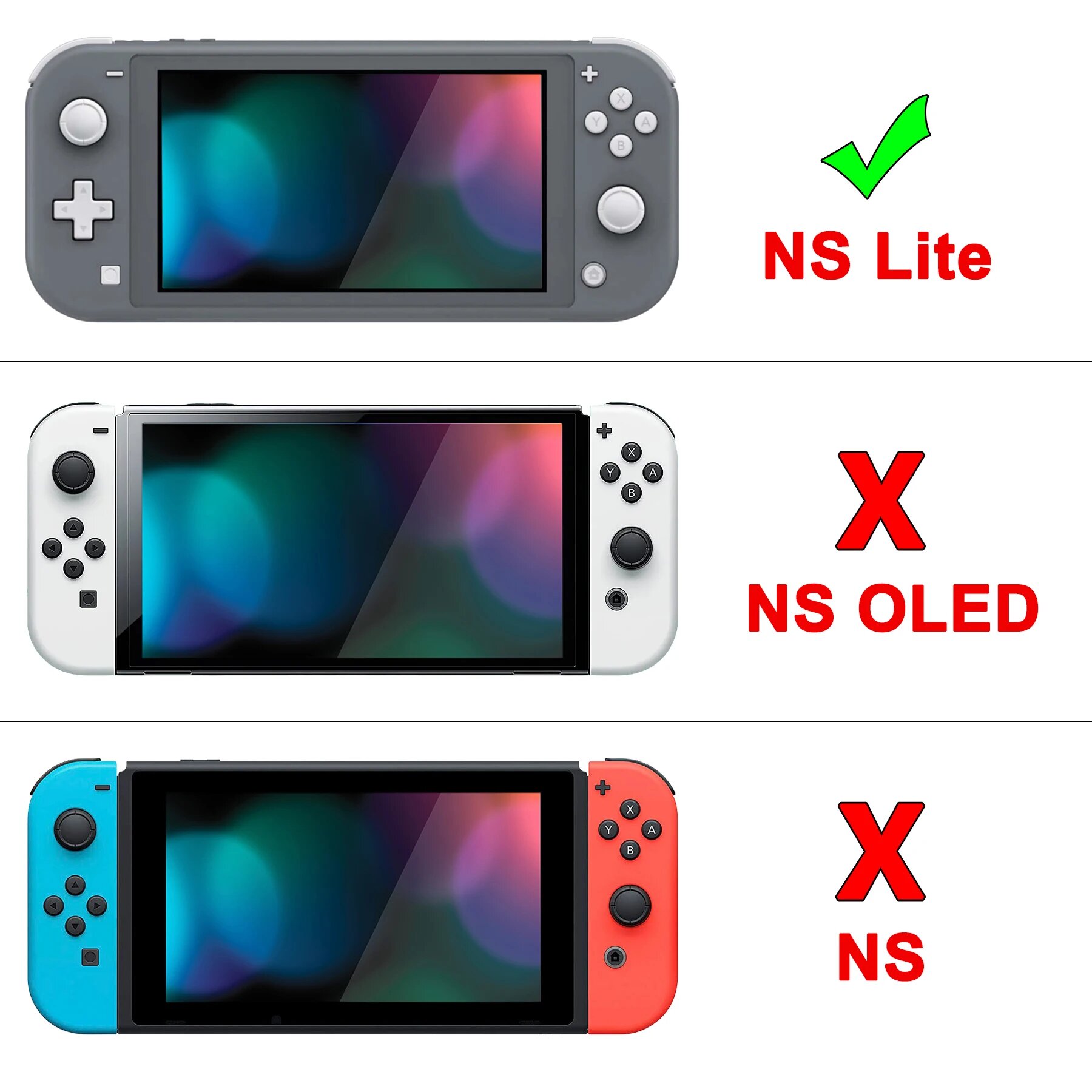 Чехол для Nintendo Switch Lite Black — фото 1