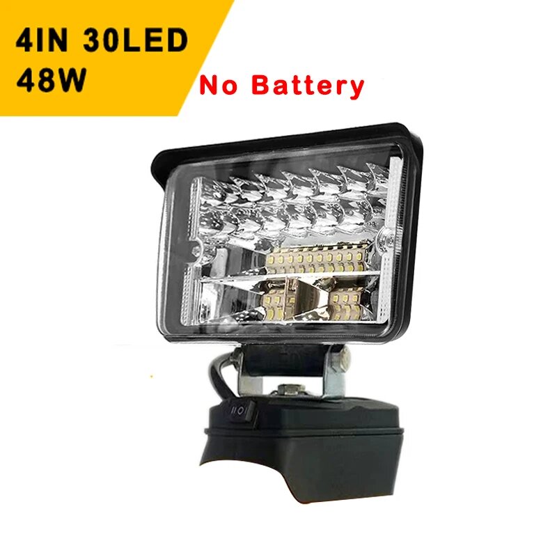 LED Фонарь 4IN 30LED 48W