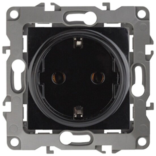 Розетка Эра 12 2P E Schuko 16A 250V 12-2001-06 Б0014686