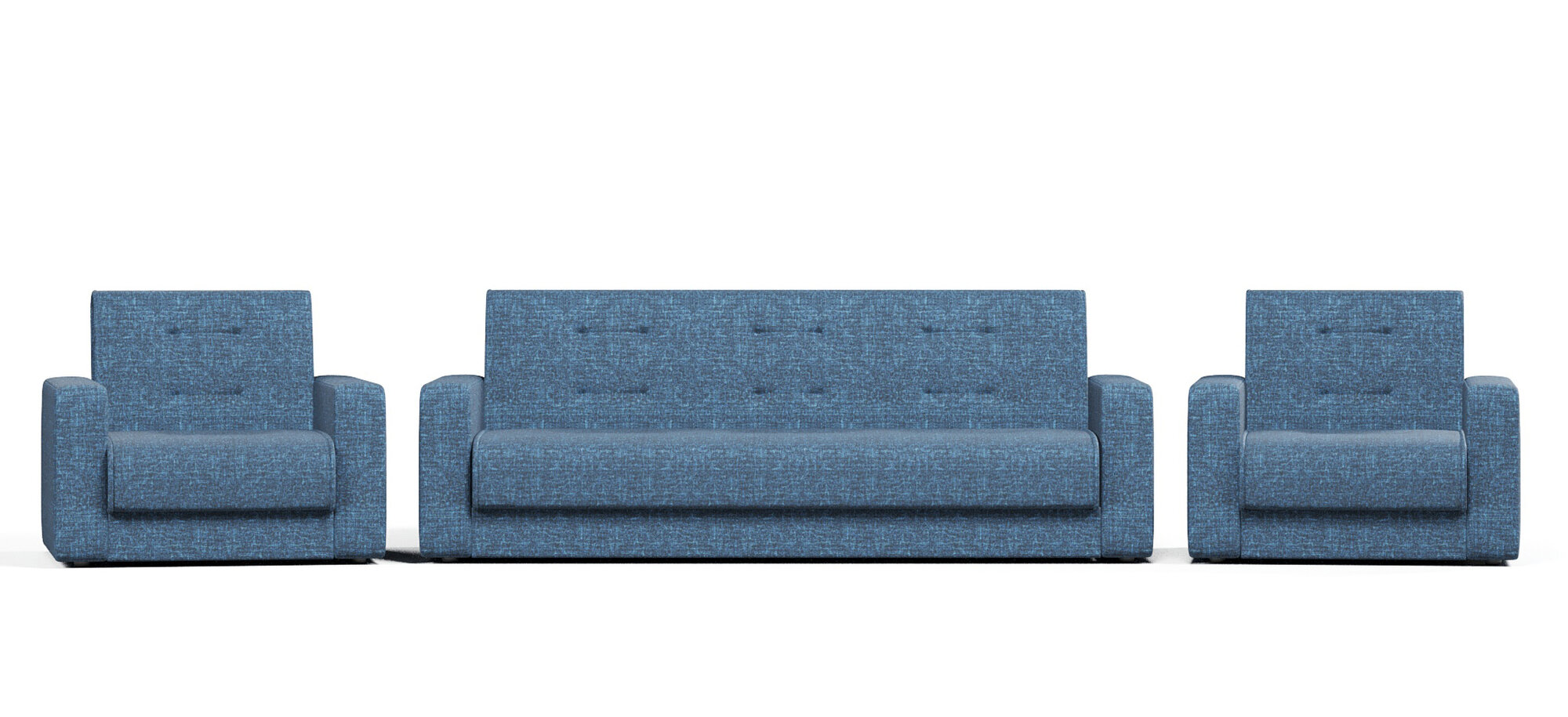 Комплект мягкой мебели Астра, обивка рогожка. Гарантия 12 месяцев