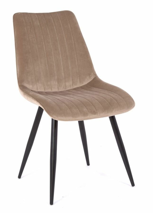 Стул RB С-1249-B Beige velvet Размеры: Высота 890мм Глубина 610мм Ширина 490мм