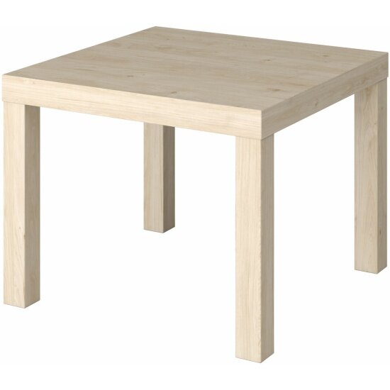Стол журнальный Focusnic "Лайк" IKEA (550х550х440 мм), дуб светлый