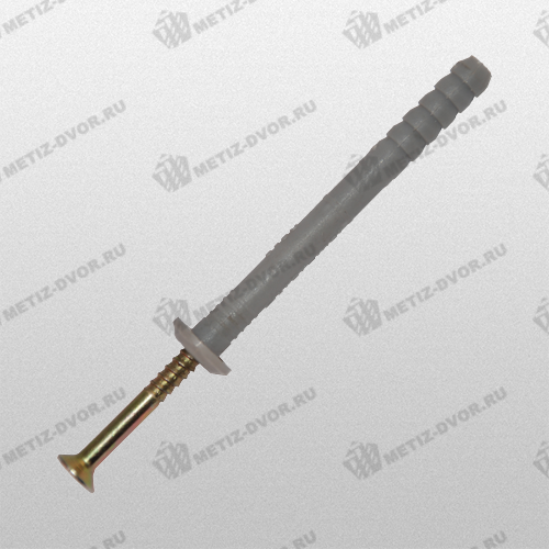 Дюбель-гвоздь с бортиком 6x40 "Wkret-Met" Уп (200 шт.)