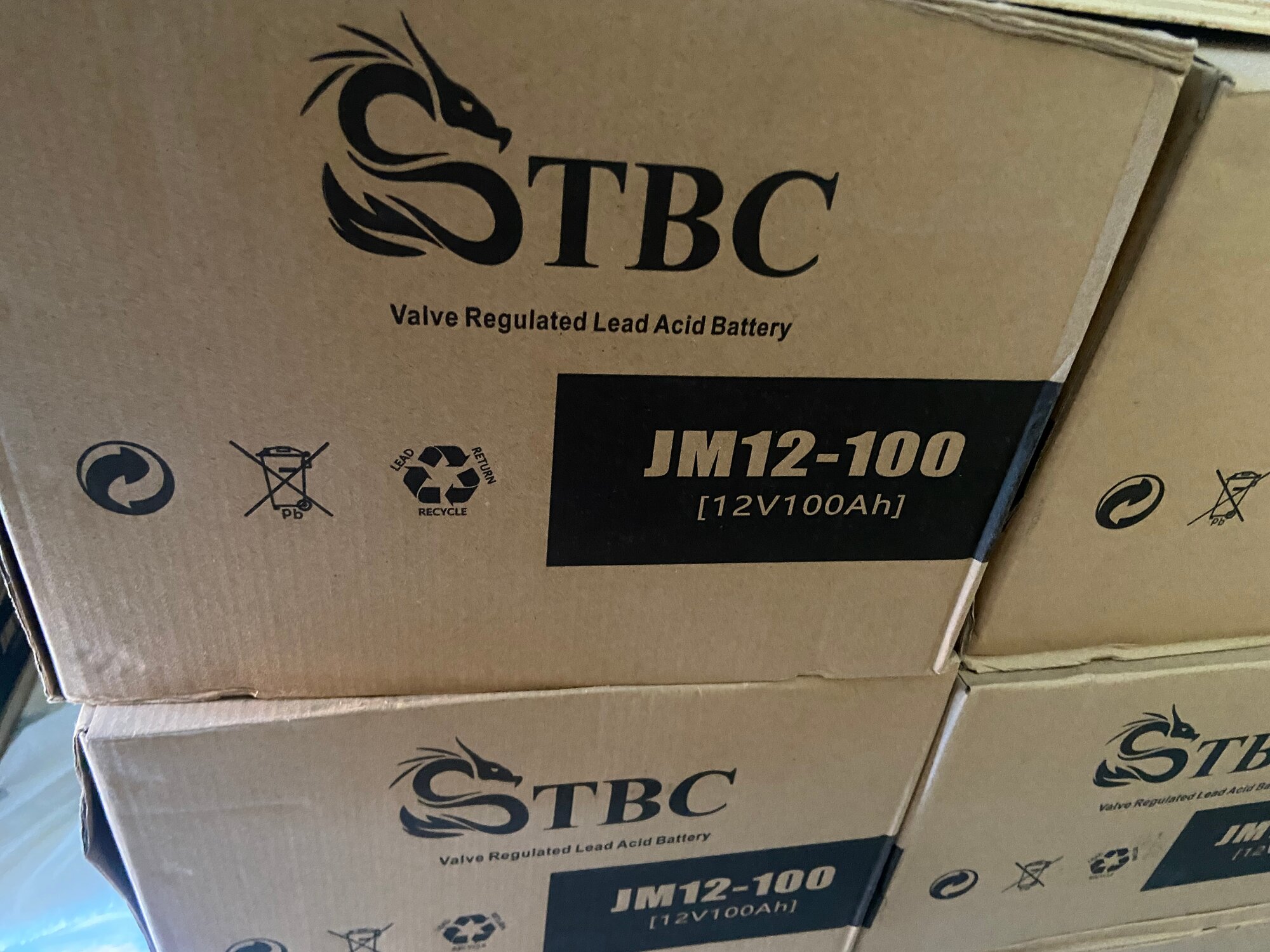 Аккумулятор TBC JM12-100