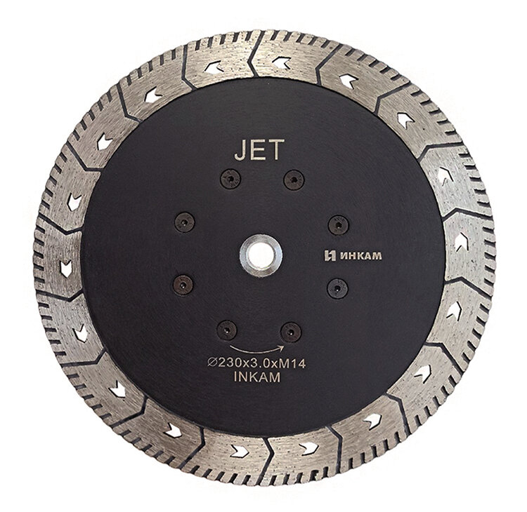 Диск алмазный отрезной JET Multi d230хМ14