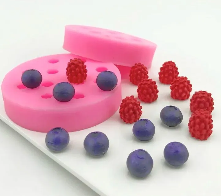 Силиконовая форма/молд "Ягоды микс"