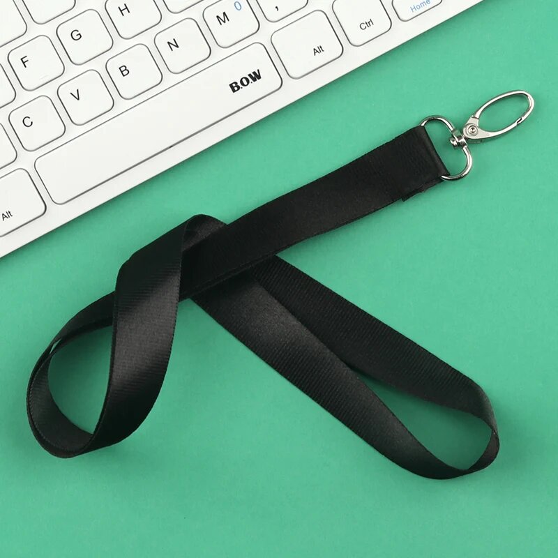 Набор из 50 шнурков для бейджиков Landyar Черный, black