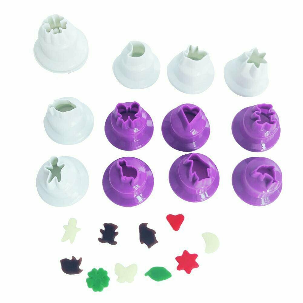 Выемка-плунжер для марципана/мастики Набор 12 предметов (Набор из 2 шт.)