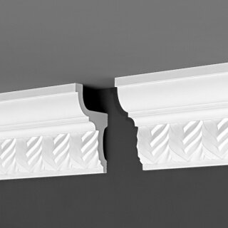 Плинтус Потолочный Де-Багет Декор 28/110 В98хШ50 мм.
