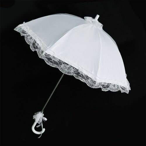 Свадебный зонт атласный №HS-02-BS