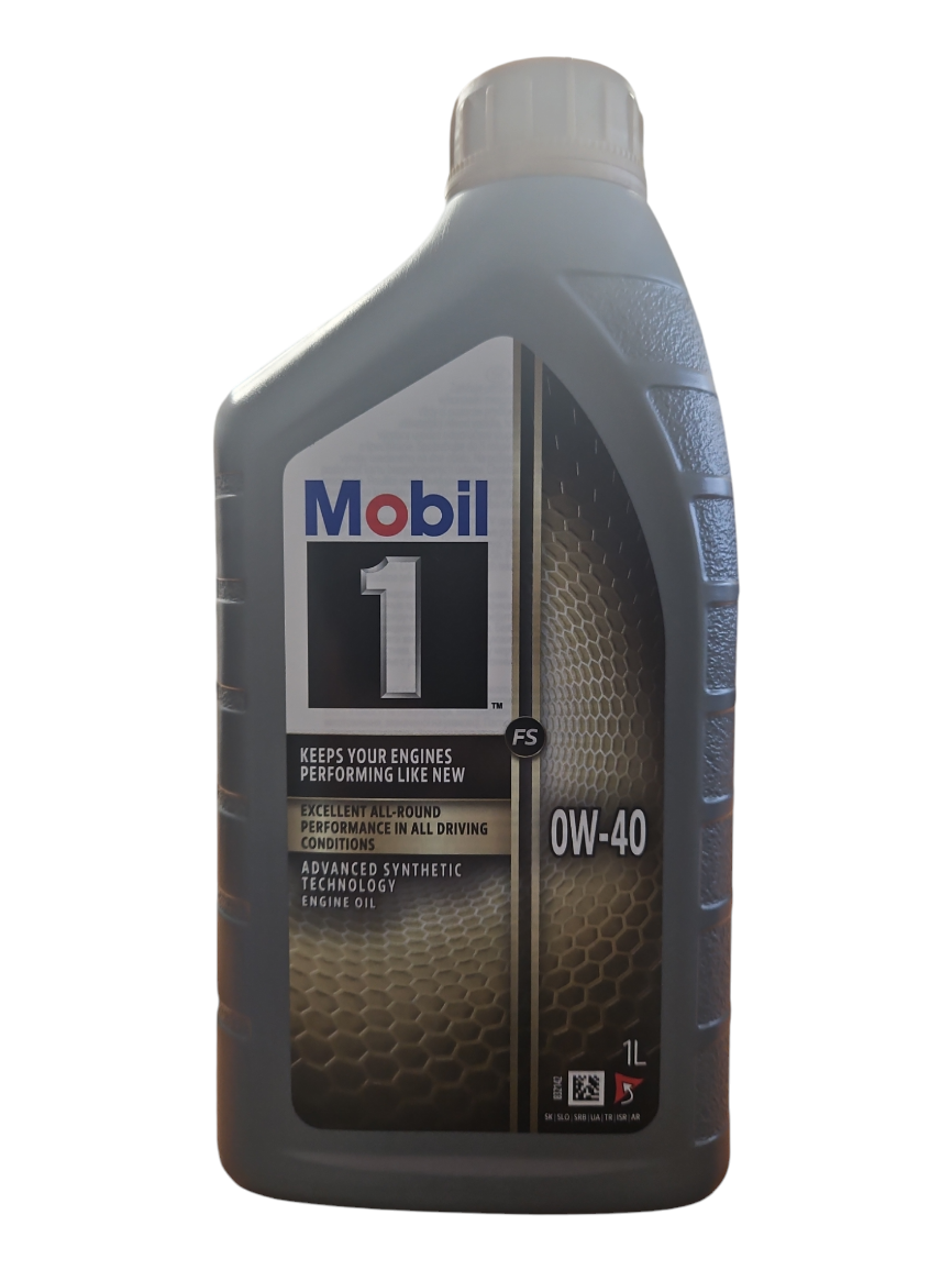 Синтетическое моторное масло MOBIL 1 FS 0W-40, 1 л