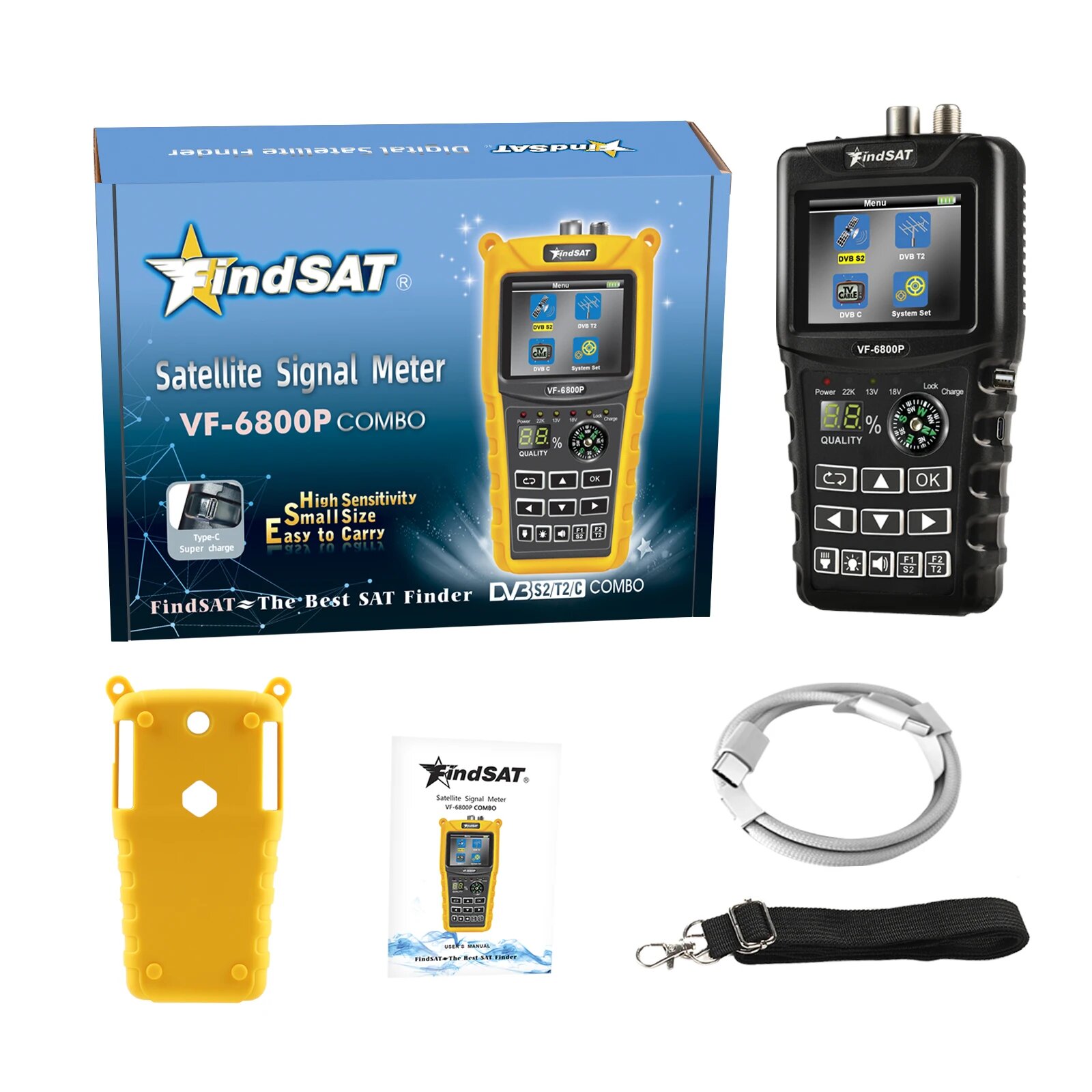 FINDSAT VF-6800 спутниковый искатель