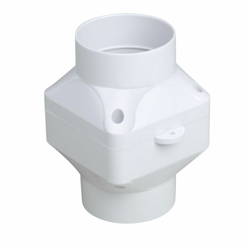 Мощный канальный вытяжной вентилятор из ПВХ диаметром 75 мм европейский стандарт