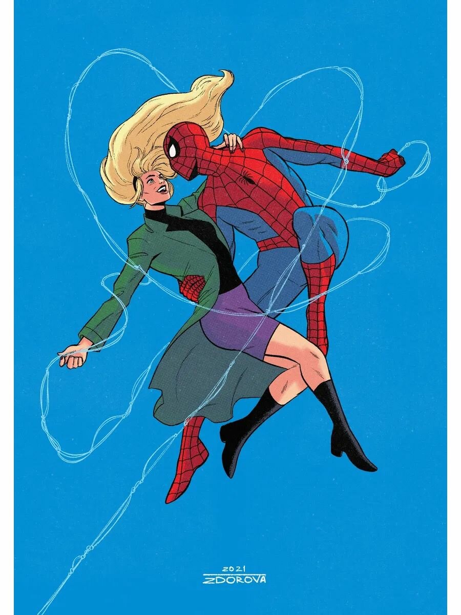 Постер Spider-Man: Blue Valentine