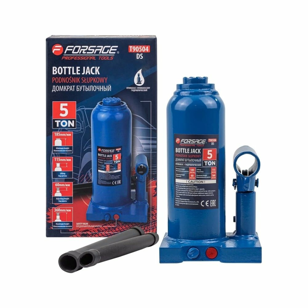 Бутылочный домкрат Forsage F-T90504(DS)