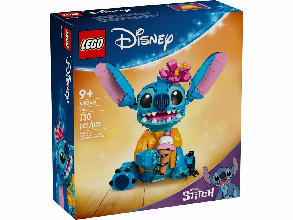 Конструктор LEGO Disney Лило и Ститч: Ститч 43249, 730 деталей, от 9 лет