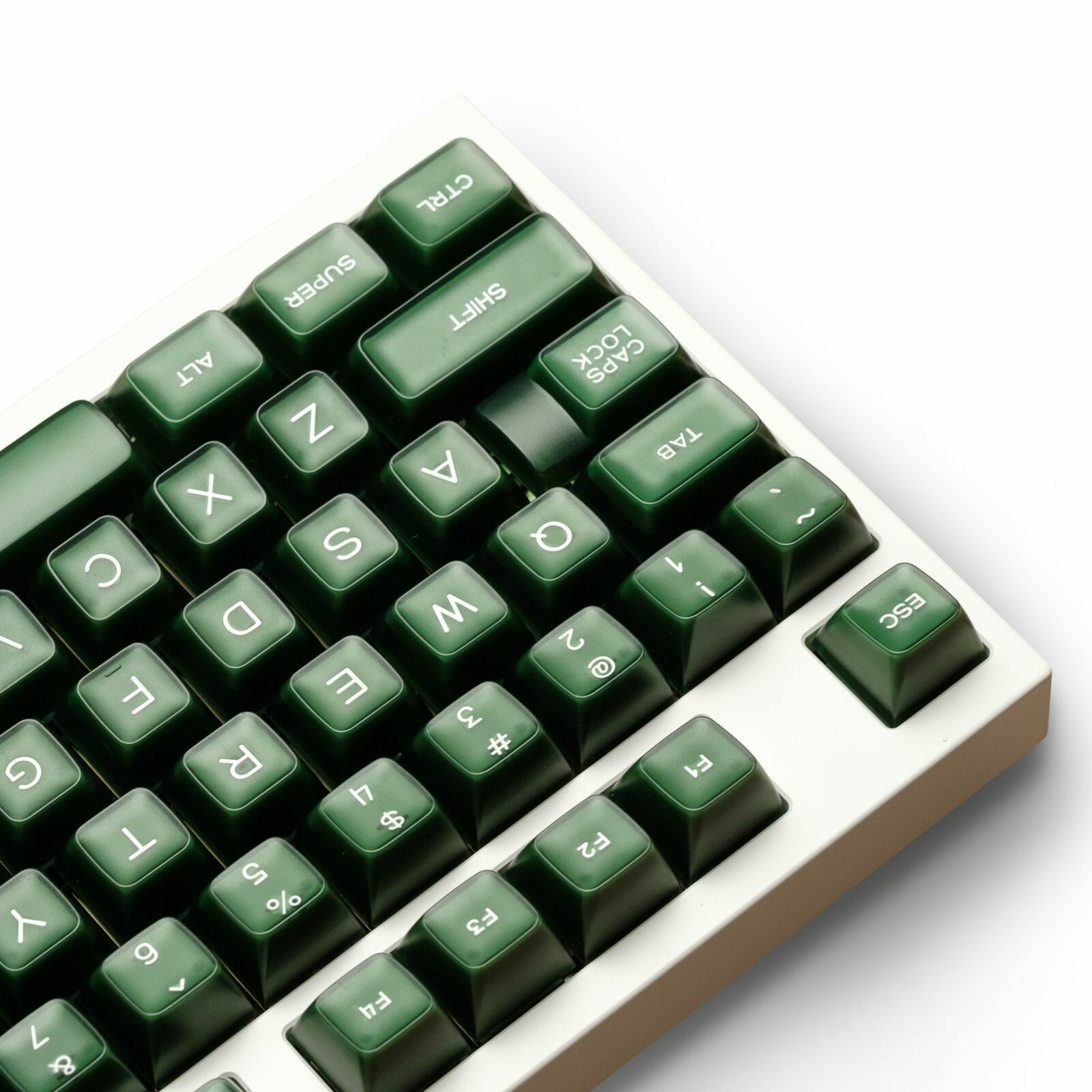 Кейкапы JADE KEYCAPS, для механической клавиатуры, профиль RSA, 142 клавиши, двойной литье