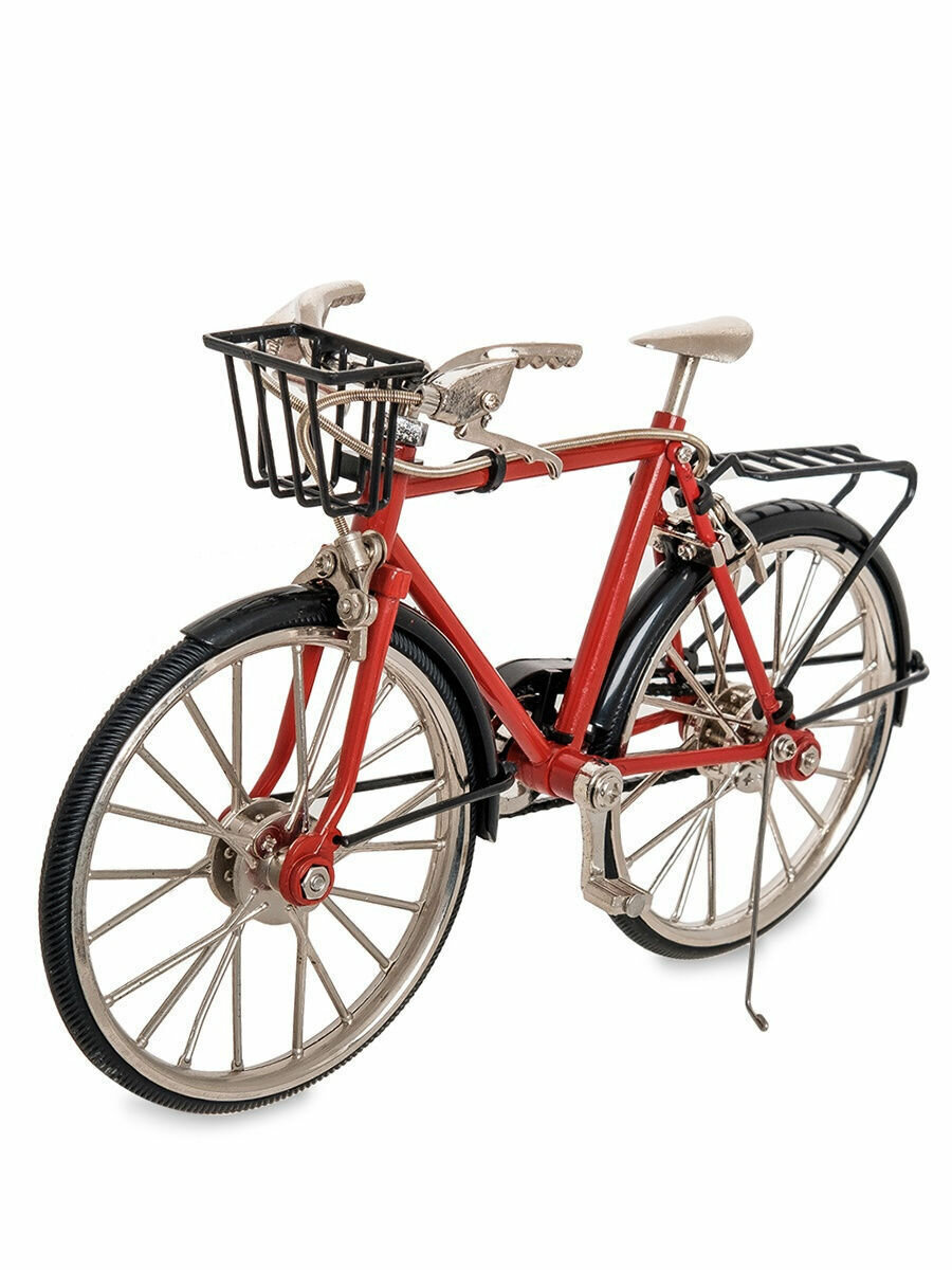 Коллекционная миниатюра (масштаб 1:10) Велосипед городской Torrent Romantic красный
