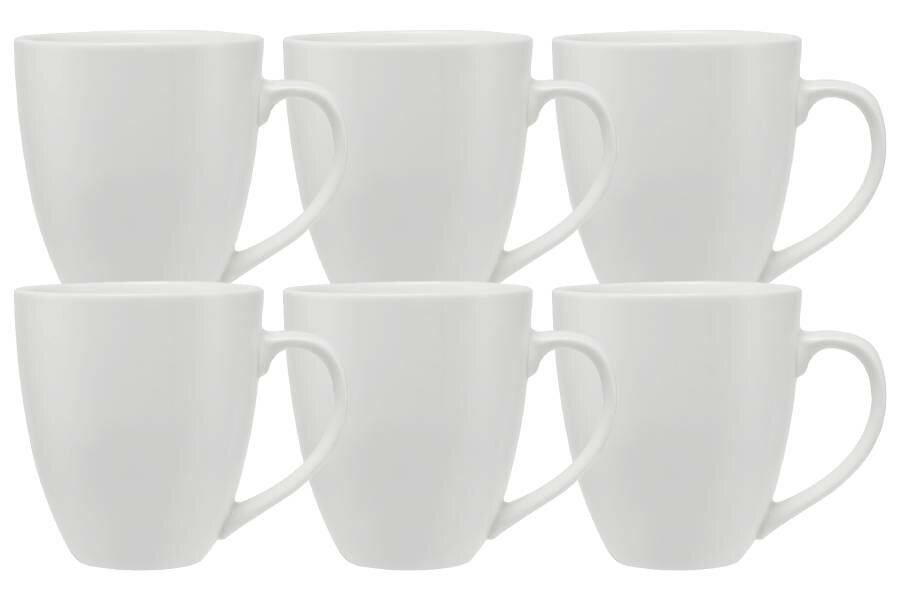 Набор 6 кружек, 480 мл, фарфор P, белая, White Basics (Maxwell&Williams)