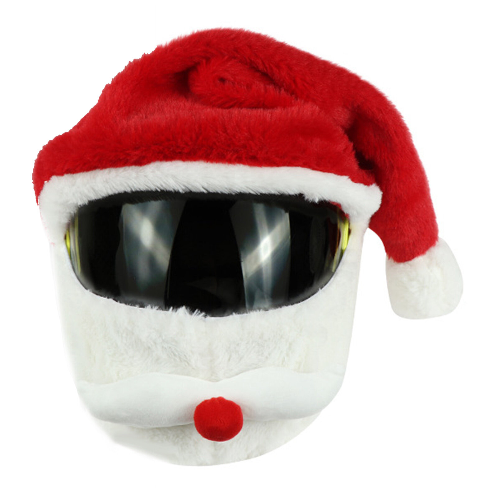 Чехол для мотоциклетного шлема в мультяшном стиле, ветрозащитный, мягкий, из полипропилена и хлопка, эластичный, симпатичный, для езды на открытом воздухе, красный