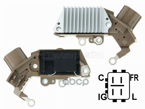 Реле-регулятор напряжения генератора TOYOTA COROLLA/FIELDER/RUNX/ALLEX ZZE12#/PREMIO/ALLION 24#/CALD Sat арт. ST-27700-21040