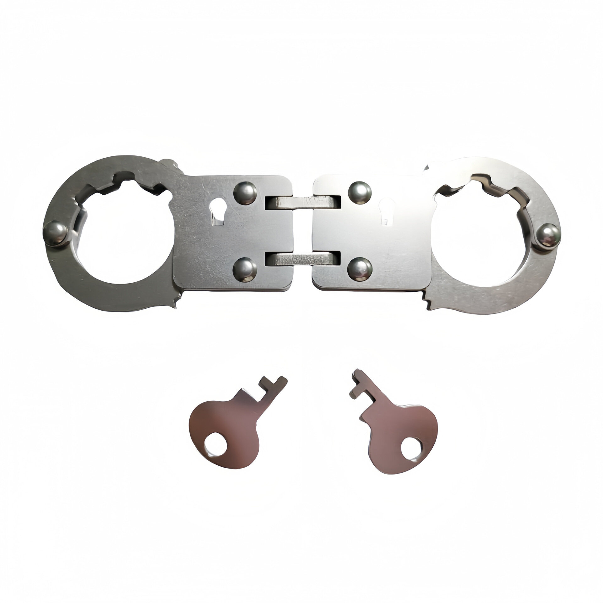 Утолщенная нержавеющая сталь замок для большого пальца ноги пряжка для матери кандалы для взрослых забавный реквизит для связывания брелок полностью стальной