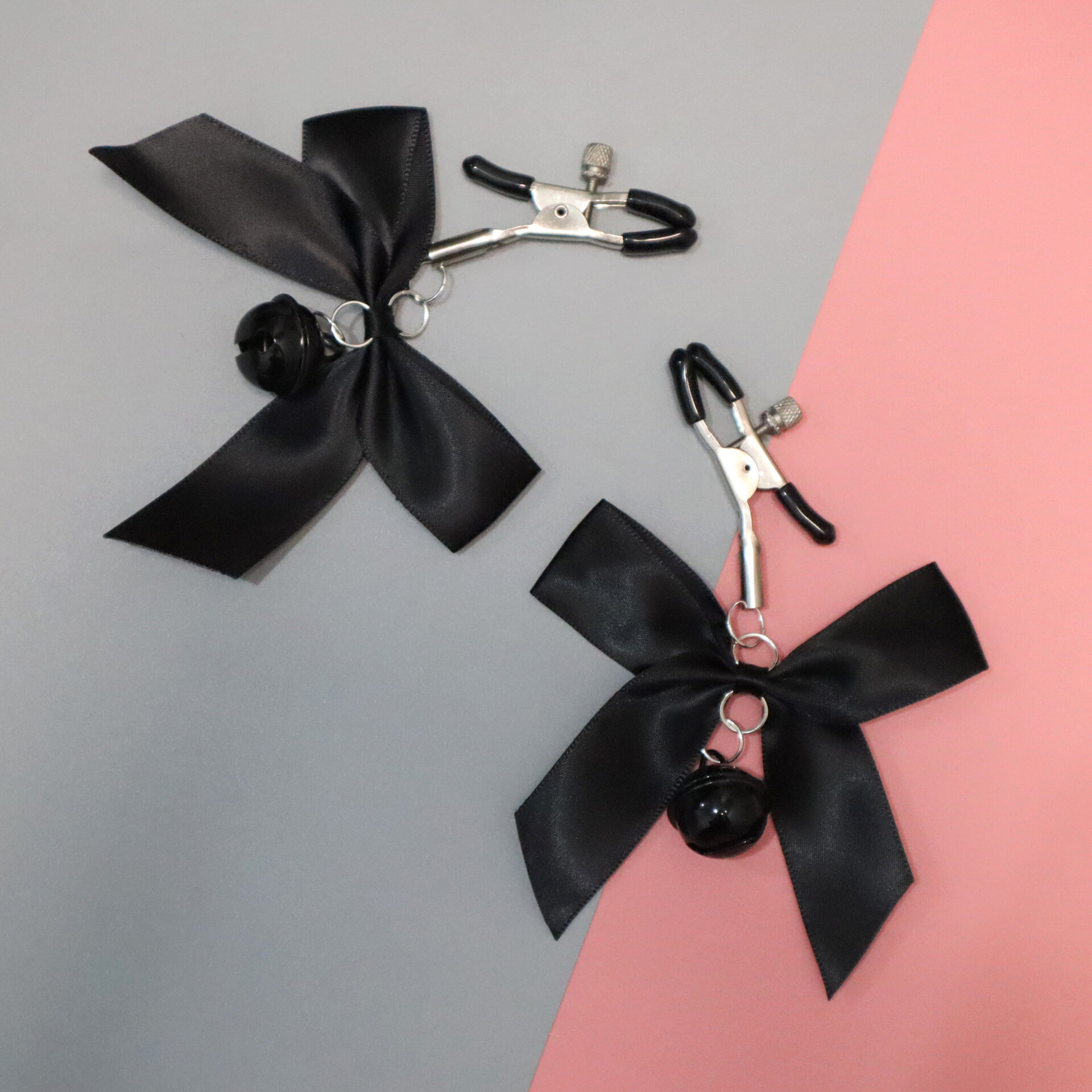 Колокольчик бант зажим для сосков секс-игрушки анальная пробка хвост тянуть бусины sm тренировочный реквизит вагина зажим цельный