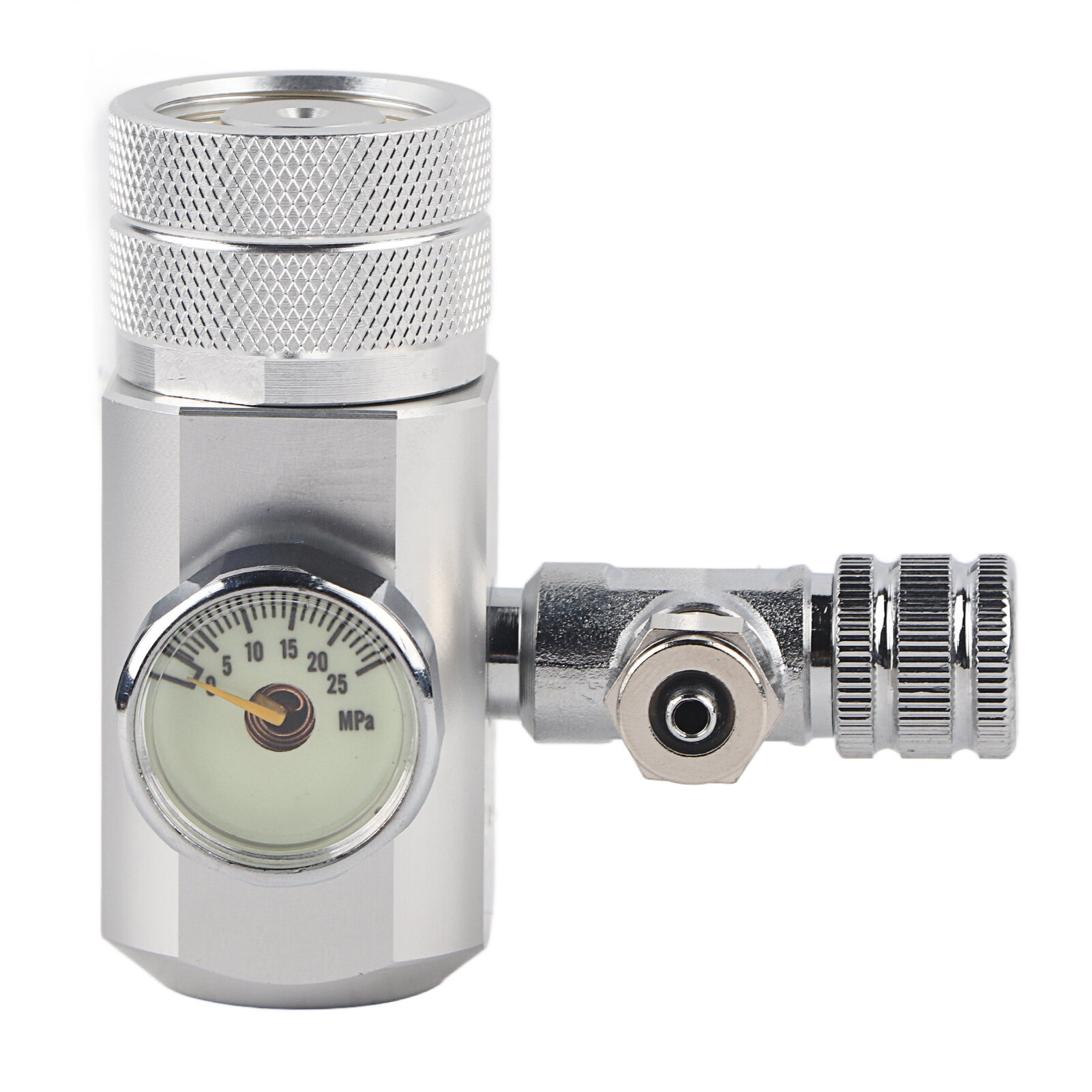 Регулятор CO2 для аквариума, большой, с одним индикатором (g5/8)