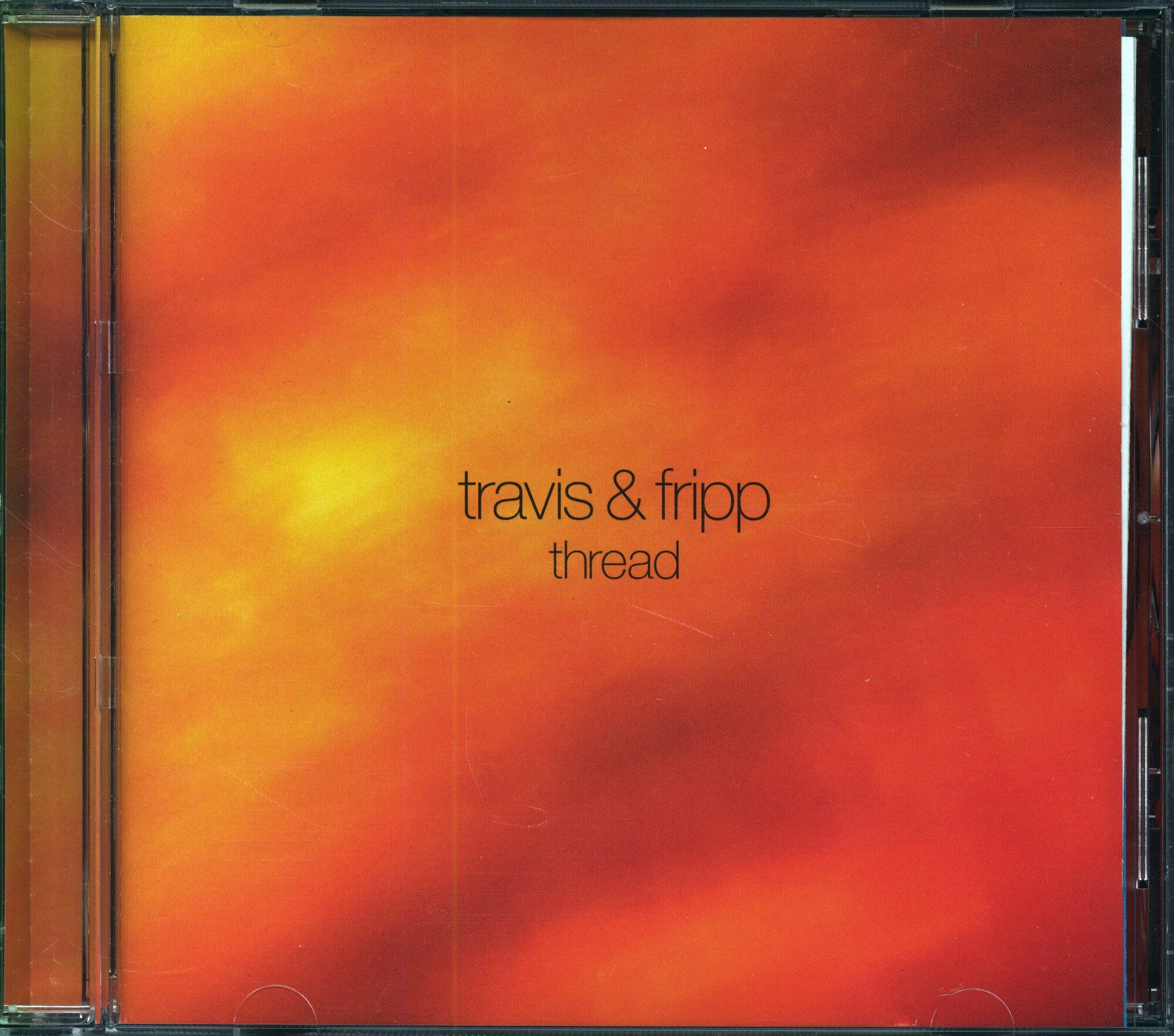 Travis & Fripp. Thread (Japan, WHD Entertainment, Inc, IECP-10151, 2008) CD