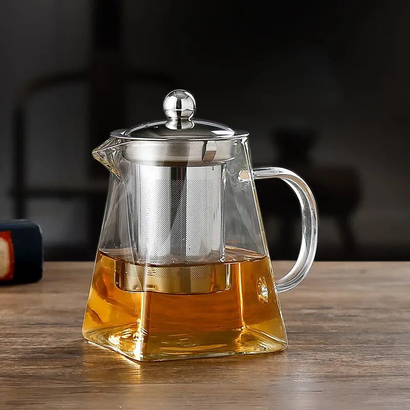 Стеклянный чайник 200-300 мл, 550Ml teapot MMJYSLIM