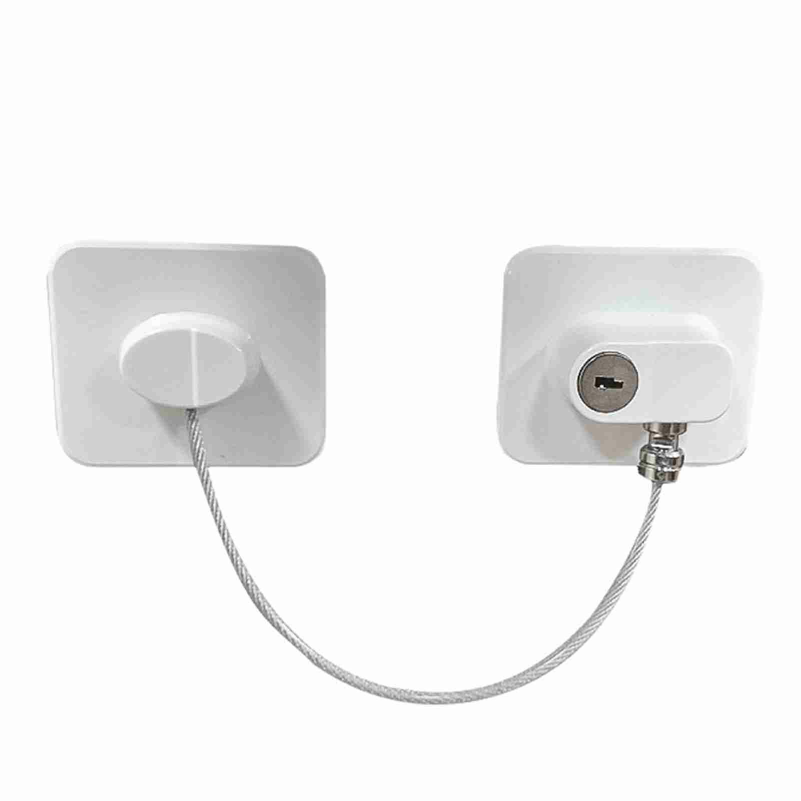 Детские замки безопасности детские доказательства холодильника Строительный клейкий охранник с ключами для холодильника, шкафов, ящиков