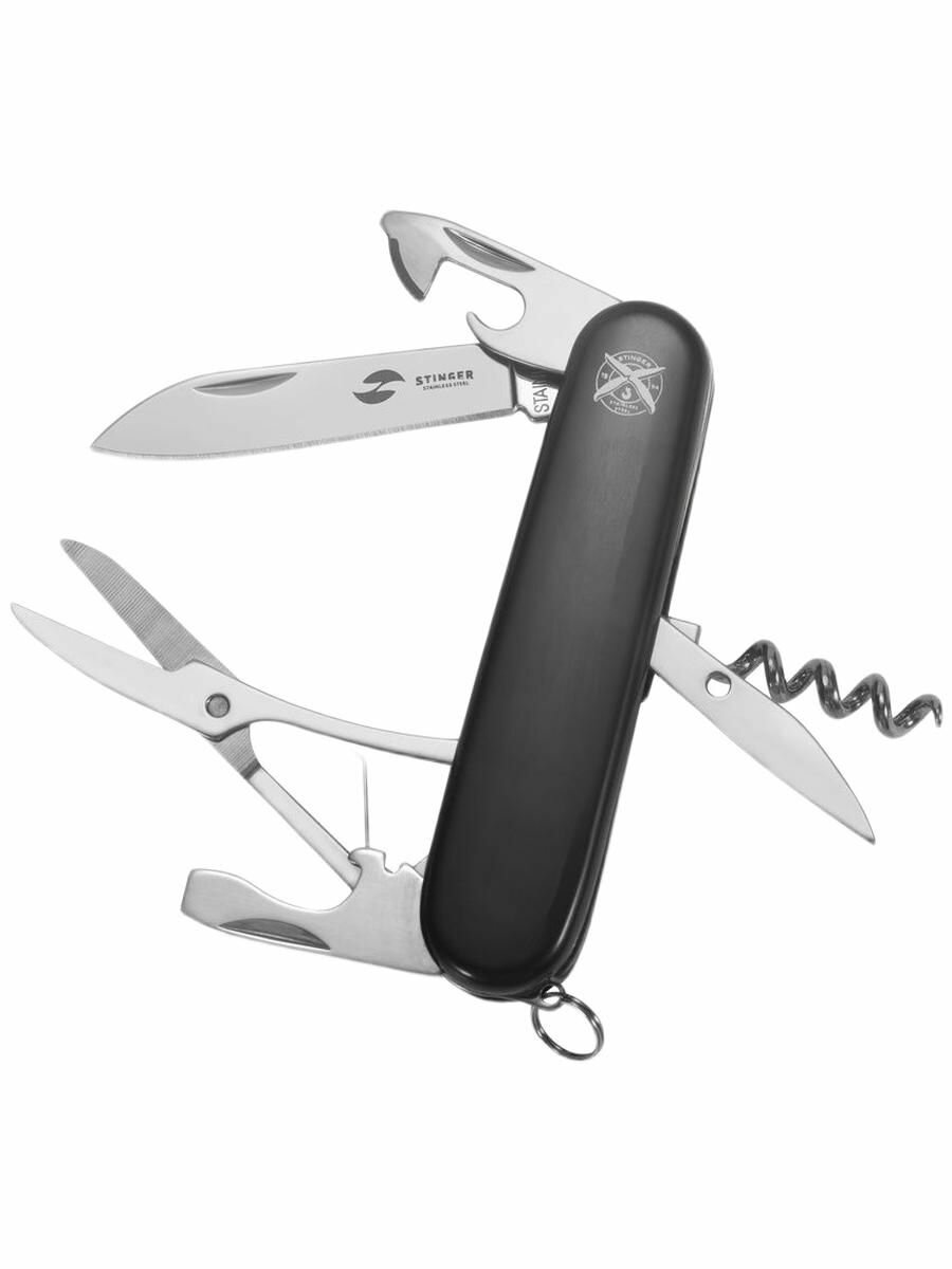 Нож перочинный Stinger, 90 мм, 11 функций, FK-K5018-6P