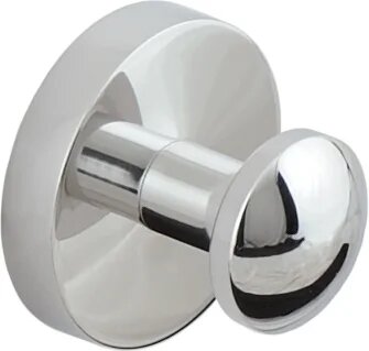 Крючок Сунержа Сфера 00-3006-0000 из нержавеющей стали, хром, вешалка для полотенец в ванную