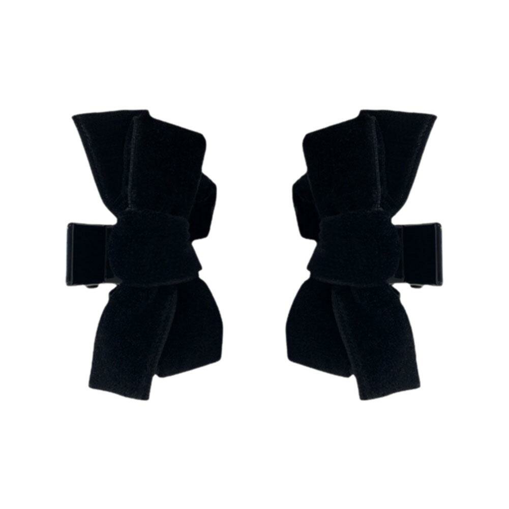 2шт. Бархатная заколка для волос с бантиком