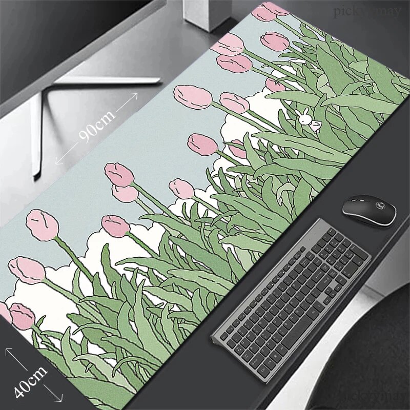 Коврик для мыши, милый большой игровой коврик для мыши, Настольный коврик XXXL, коврики для мыши 31,5x1,8 дюймов, дизайнерские коврики для мыши, SS CD (4), 700x300x3mm