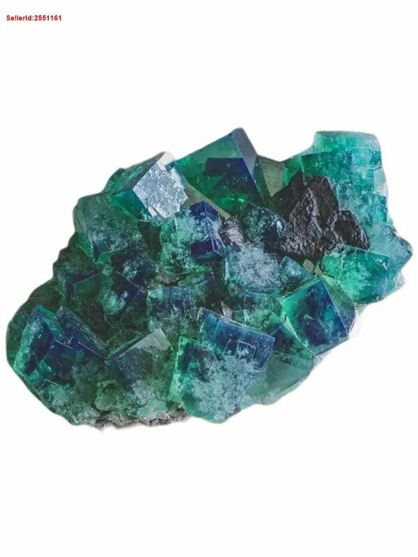 Друза зеленый Флюорит , натуральный камень, вес 300-400 гр