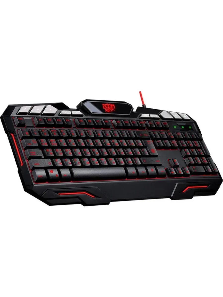 Клавиатура проводная Doom Keeper GK-100DL 114 клавиш 1.5м