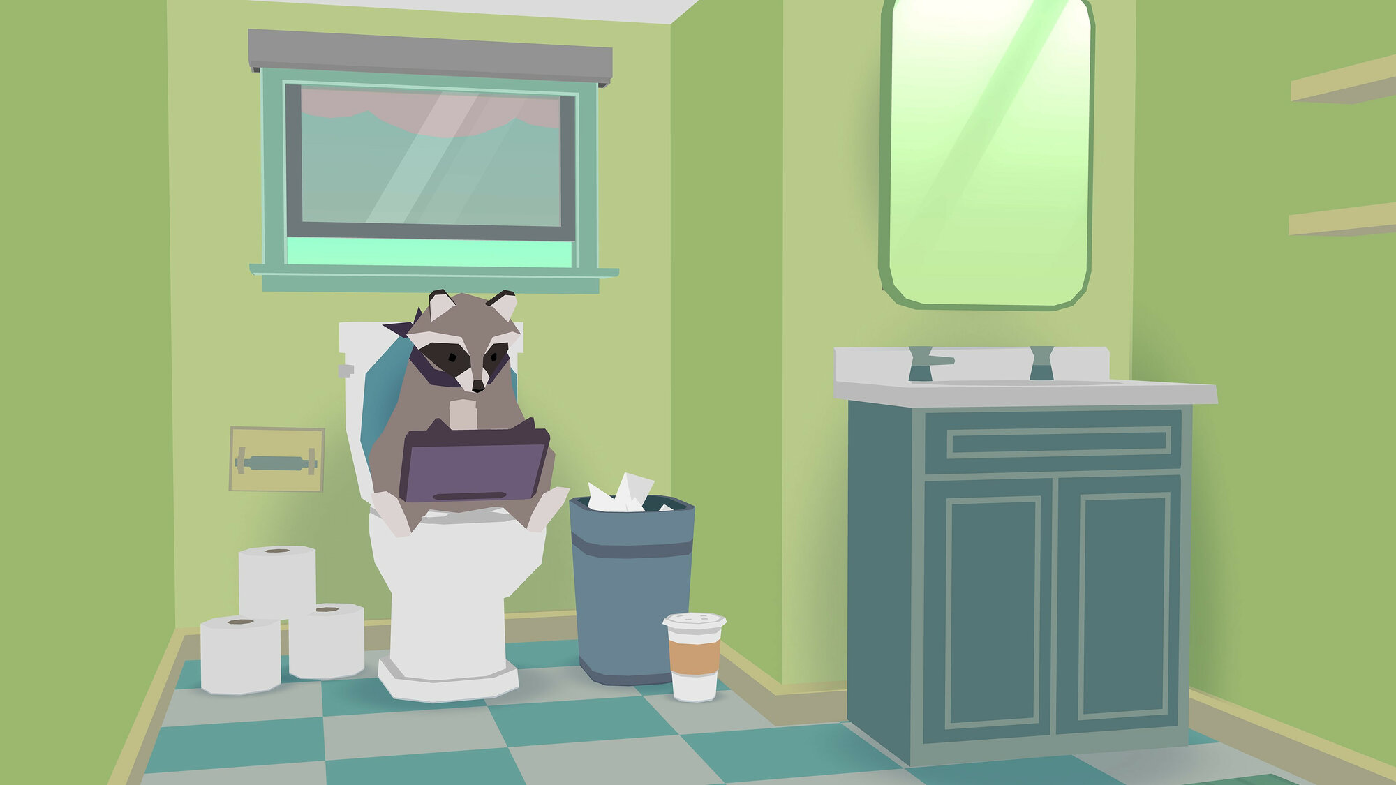 Donut County PC Steam Ключ • Активация Steam • регион Весь мир