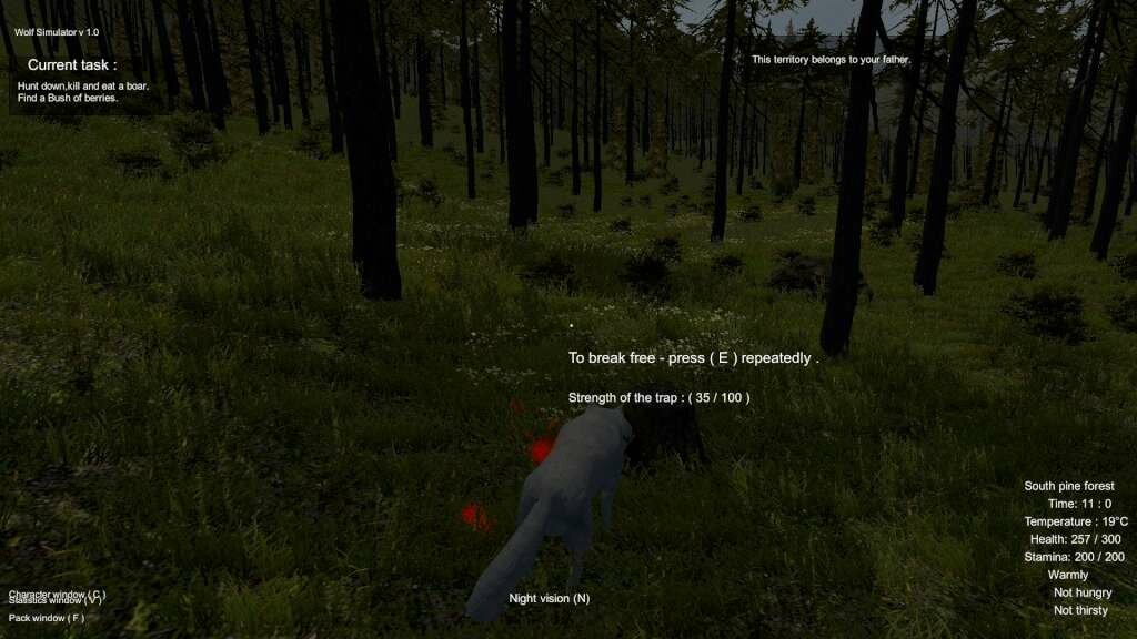 Wolf Simulator Steam Ключ • Активация Steam • регион Весь мир