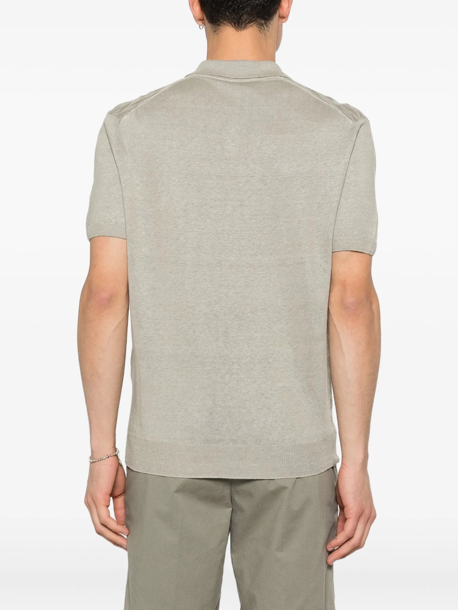 Рубашка Corneliani Knitted polo shirt, размер 52, разноцветный — фото 1