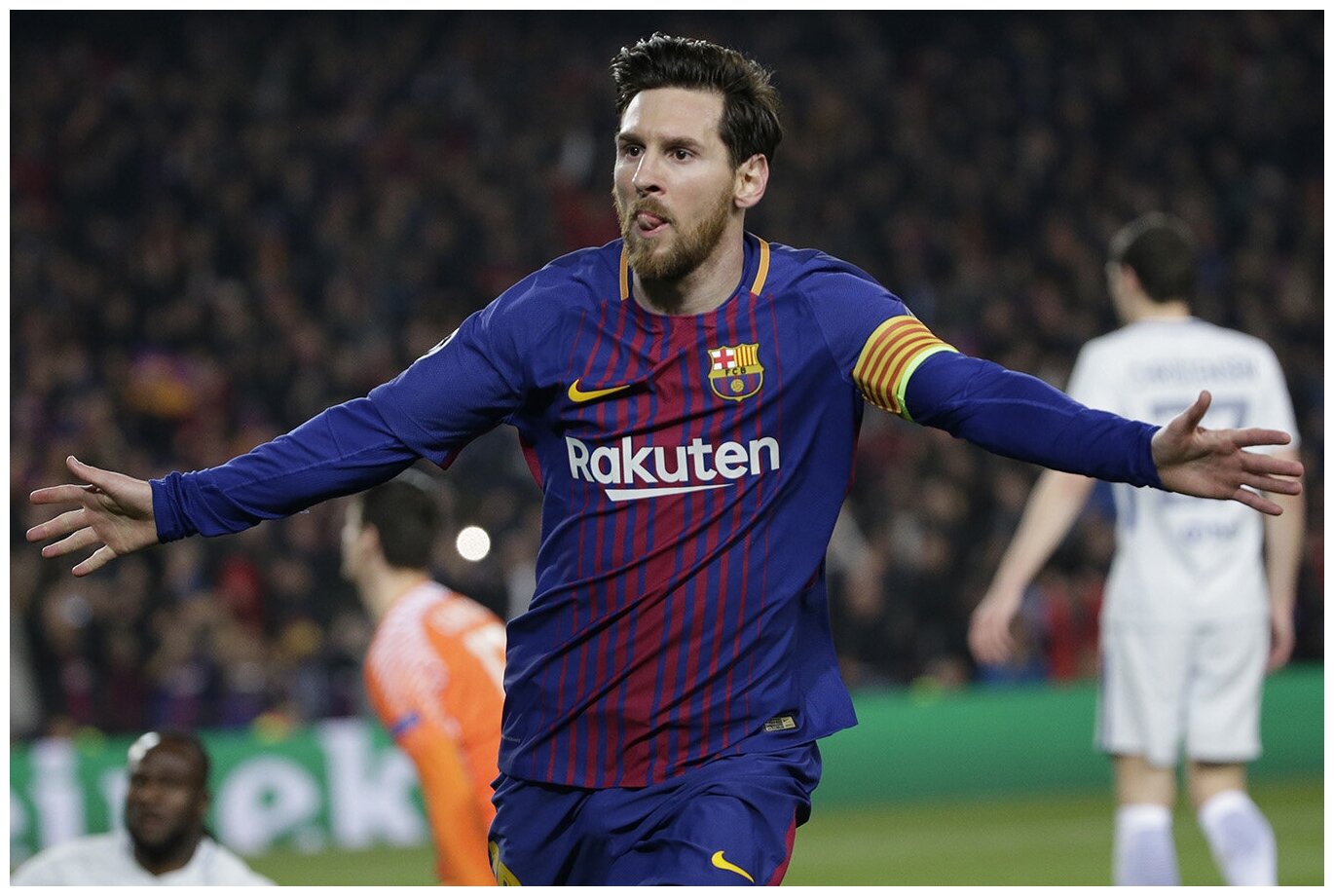 Фотообои Уютная стена "Радость Месси" 410х270 см Бесшовные Премиум (единым полотном)