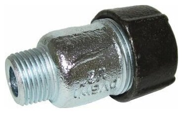 GEBO Муфта для стальных труб НР 1/2" сталь