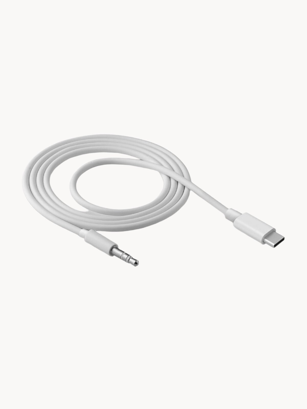 Переходник USB Type-C - mini jack 3.5mm (AUX), белый адаптер 3.5мм для телефона Android шнур для смартфона honor, провод