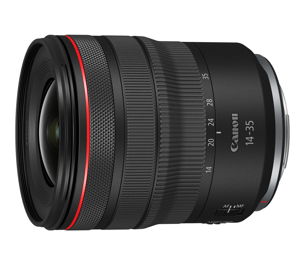 Объектив Canon RF 14-35mm f/4 L IS USM, широкоугольный, черный