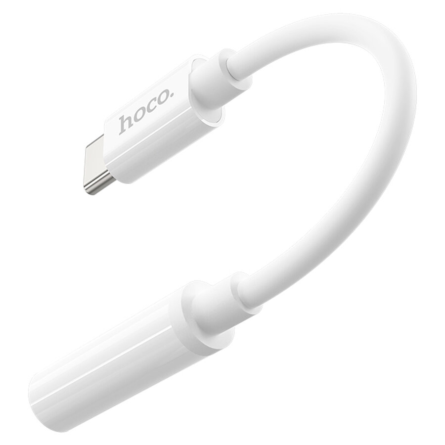 Переходник Hoco LS30, с Type-C, USB, Jack 3,5 мм, для смартфонов, белый