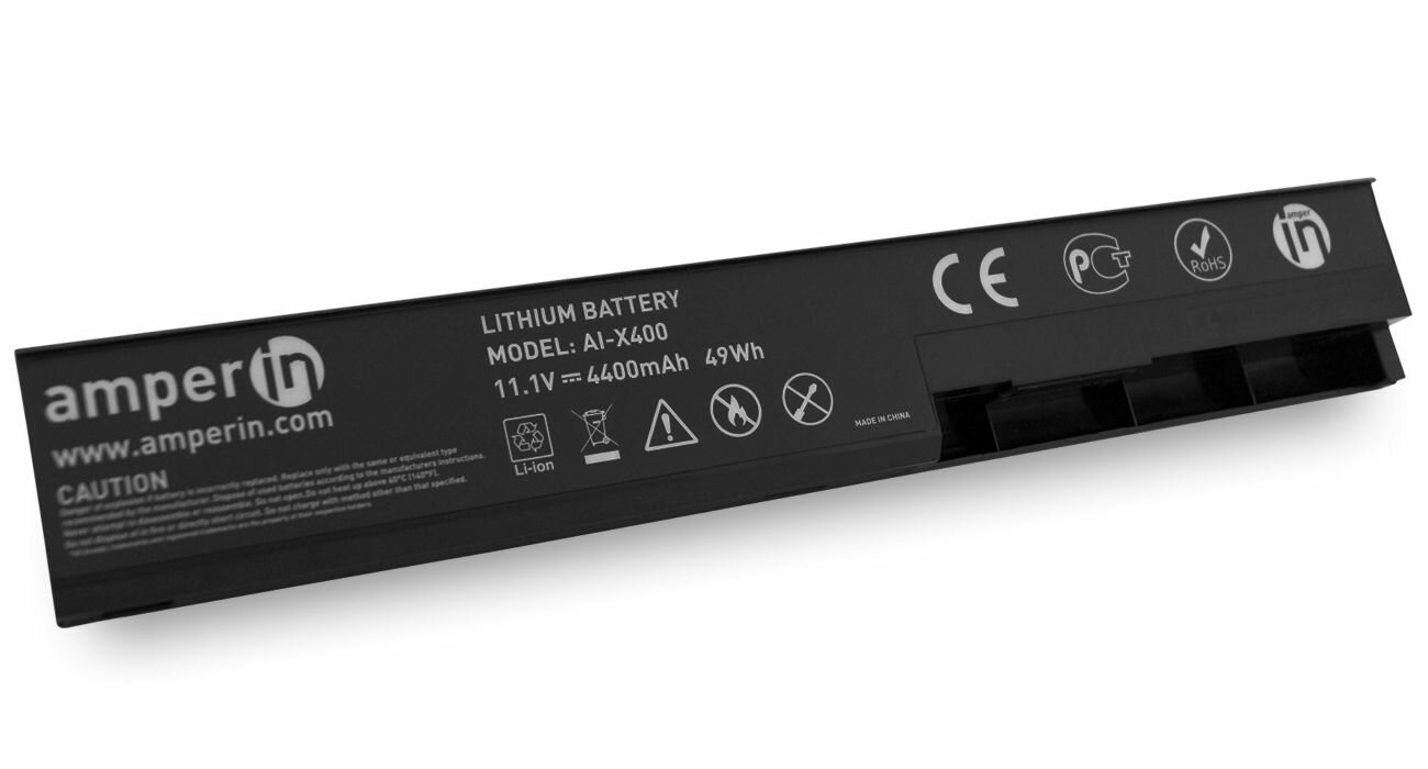 Аккумулятор Amperin для Asus X501U (4400mAh)