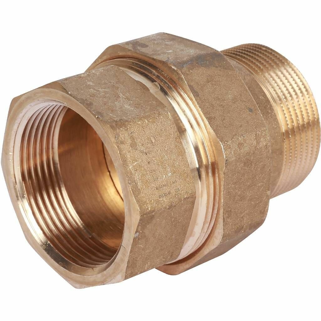 Американка прямая ВР/НР 1 1/2" STOUT (с уплотнением под гайкой o-ring кольцо)