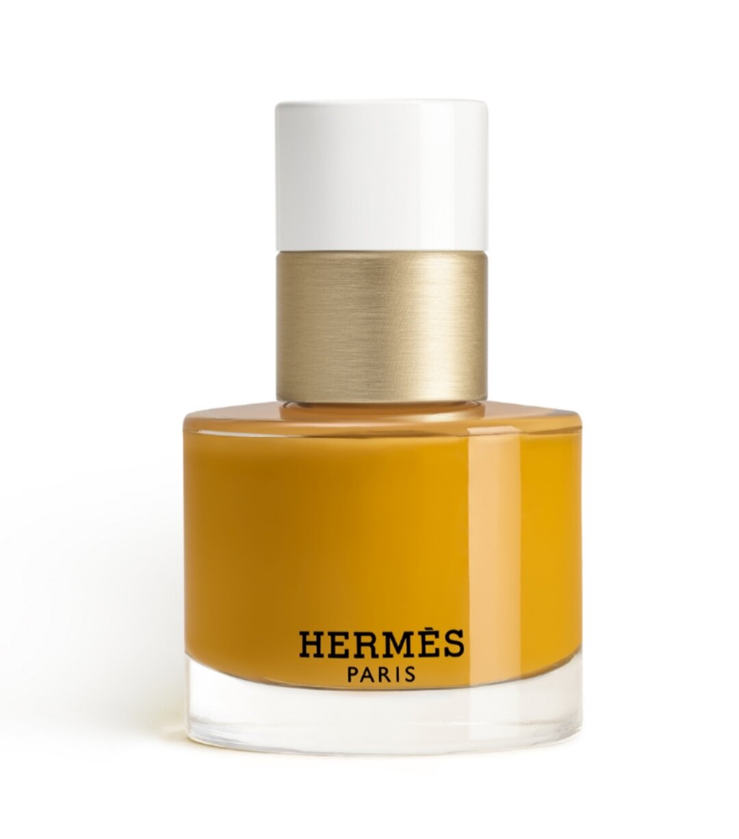 Лак для ногтей HERMÈS Les Mains 15 мл | Роскошный цвет, стойкий глянцевый финиш | Тон 79 Jaune Imperial