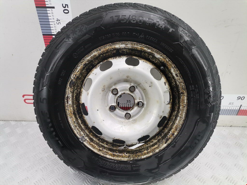 Диск колесный штампованный (железо) Volkswagen Golf 4 1J0601027P арт. 1748921