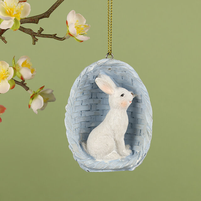 Подвесное украшение BunnyLand - Кролик Вайти 6 см, Goodwill, MCE40050-1